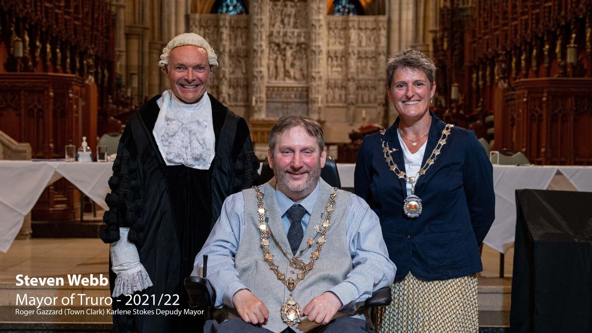 Becoming Mayor of Truro - Steven Webb